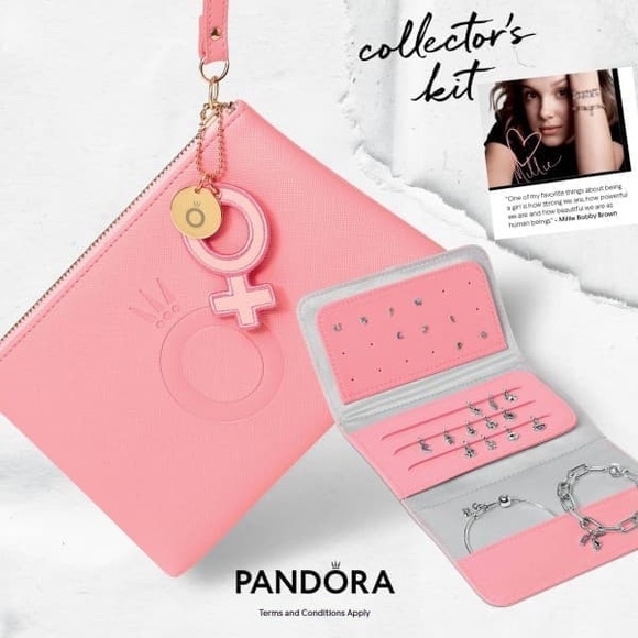 Pandora | Bags | Nwt Pandora Me Clutch Organizer With Strap | Poshmark
